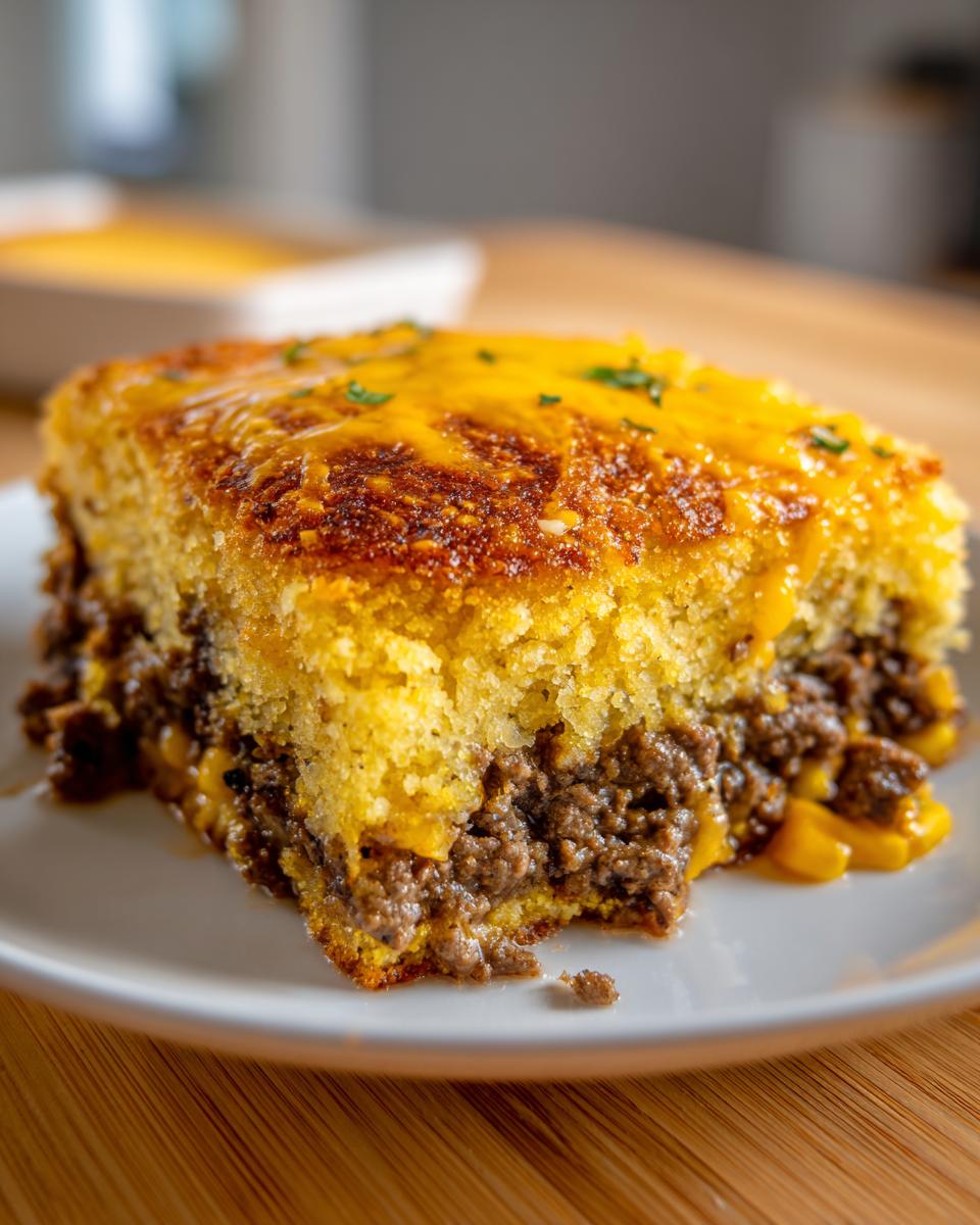 Amazing cowboy cornbread casserole in 10 mins