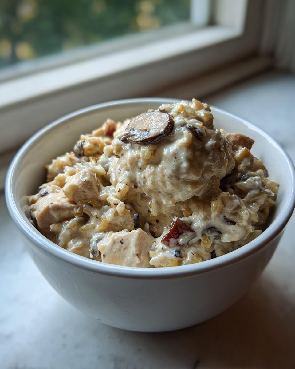 Savory 1 chicken and wild rice comfort food